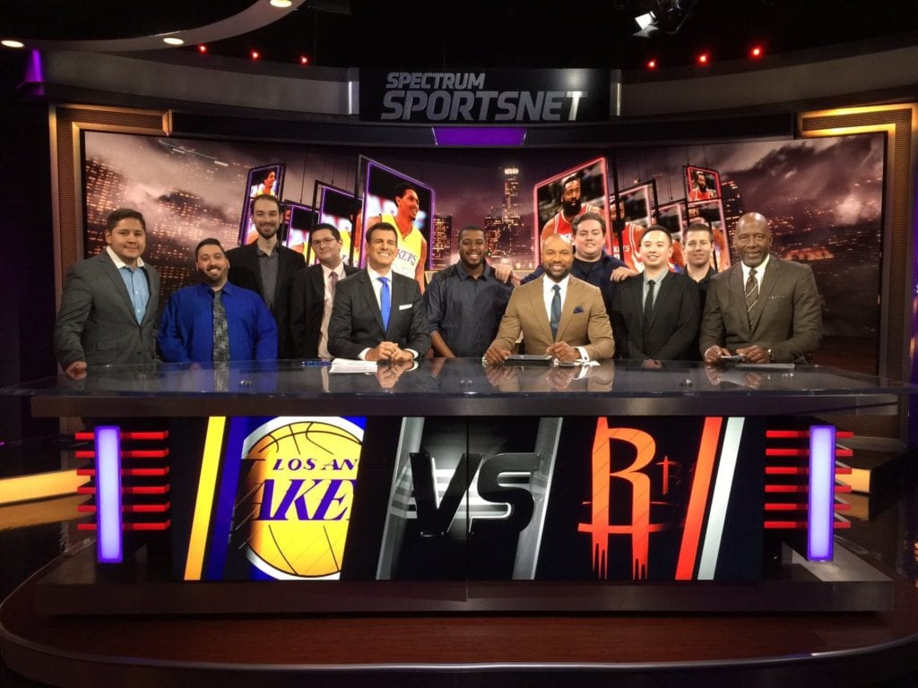 Behind The Scenes At Spectrum SportsNet Studios