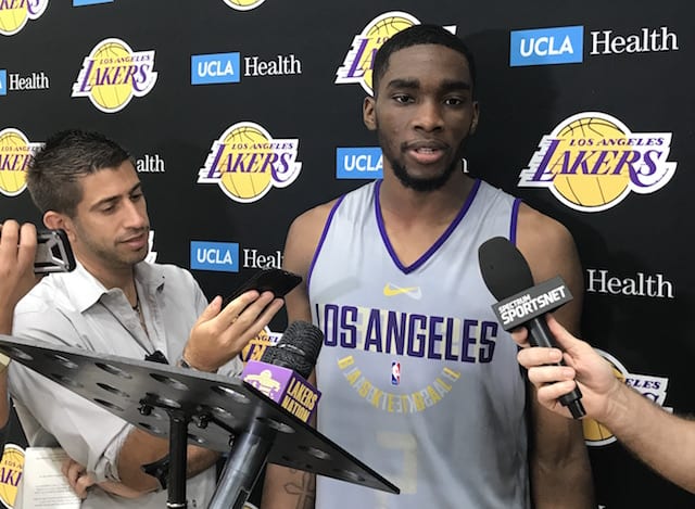 Lakers Pre-Draft Workout Video: SMU's Shake Milton