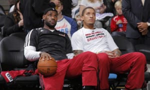 Lakers Video: LeBron James Raps With Michael Beasley