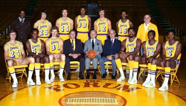 1972-73 Los Angeles Lakers Roster, Stats, Schedule And Results
