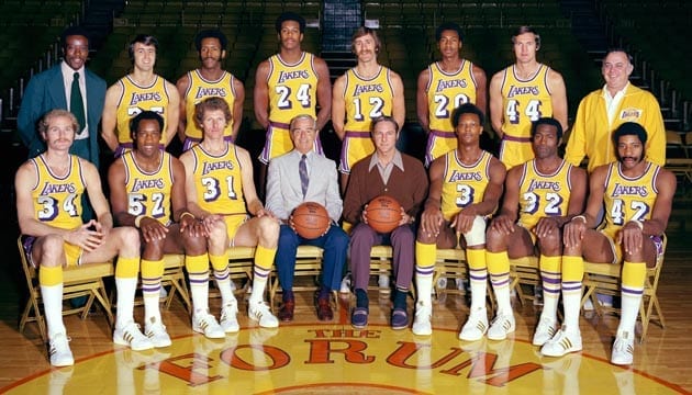 1973-74 Los Angeles Lakers Roster, Stats, Schedule And Results