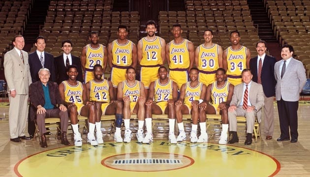 1990-91 Los Angeles Lakers Roster, Stats, Schedule And Results