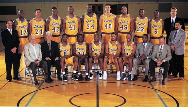 1996-97 Los Angeles Lakers Roster, Stats, Schedule And Results