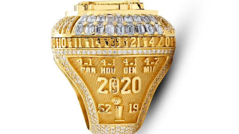 2020 Los Angeles Lakers Championship Ring Details