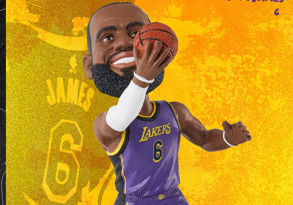 FOCO Selling LeBron James Bobblehead In Lakers Statement Jersey