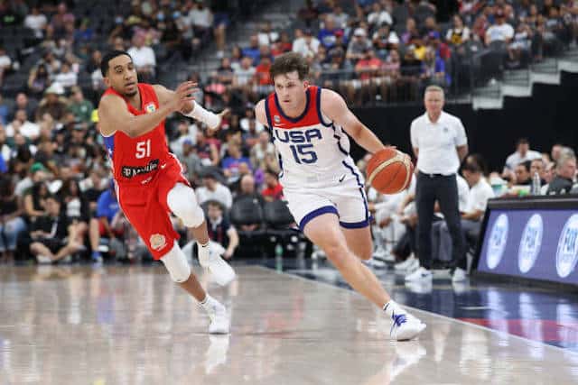 Lakers Highlights: Austin Reaves Shines In First Half Of Team USA Debut