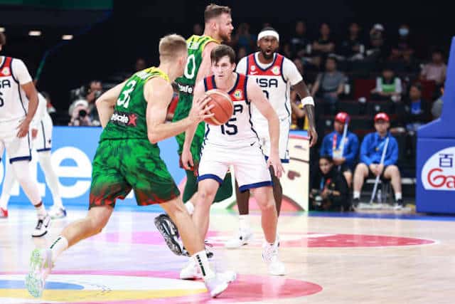 Lakers Highlights: Austin Reaves & Team USA Fall To Lithuania But Still ...