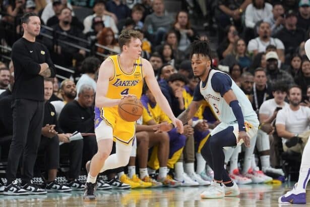 Dalton Knecht: Lakers Must Have 'Short-Term Memory' Coming Off Losses