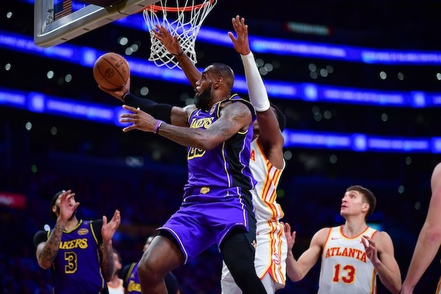 Lakers Highlights: LeBron James Makes History In Win Against Hawks