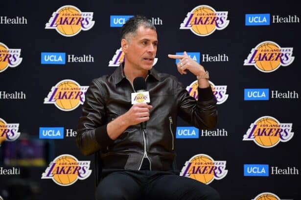 Lakers' Rob Pelinka makes bold prediction about NBA offseason