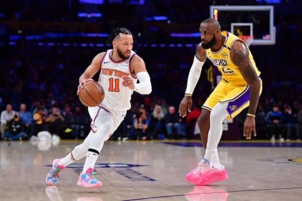 LeBron James Impressed By Knicks' Postseason Run