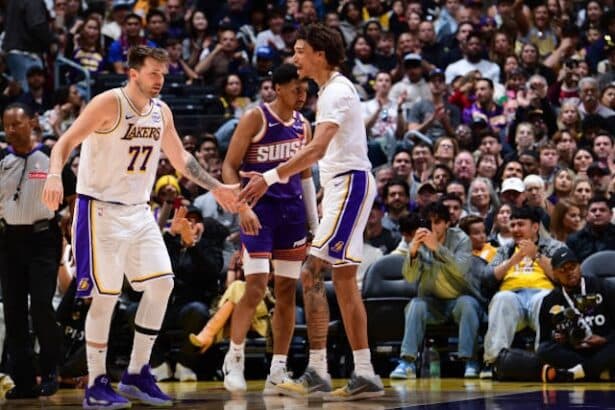 Recap: Luka Doncic & Lakers Snap Losing Streak With Win Over Suns
