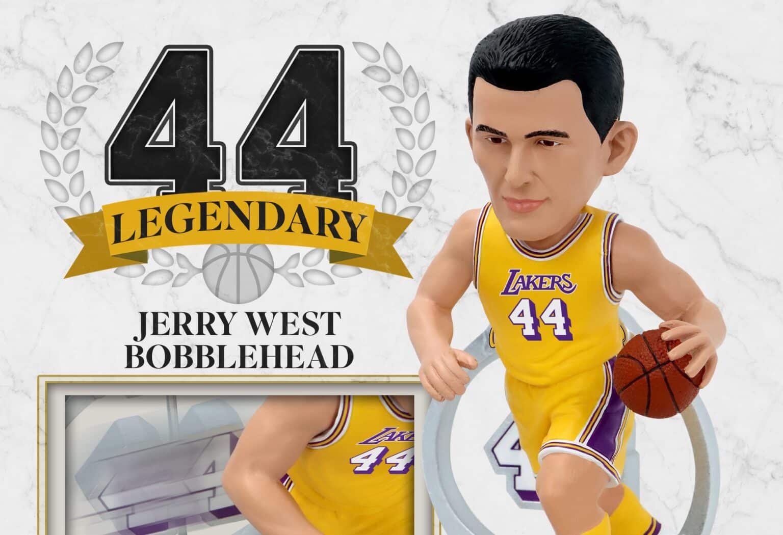 FOCO Selling Lakers Bobblehead Of Jerry West For Iconic Jersey Number ...