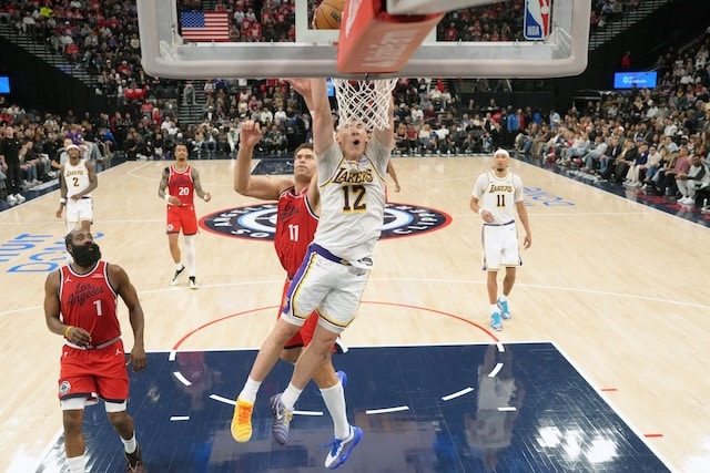 Jake LaRavia: Lakers Played Hard Against Clippers But Shots Did Not Fall
