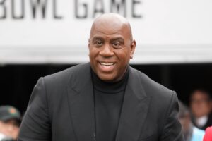 Magic Johnson Congratulates Knicks, Brags About Drafting Josh Hart